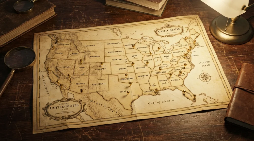 50 US State Capitals List: Map, Population & Facts